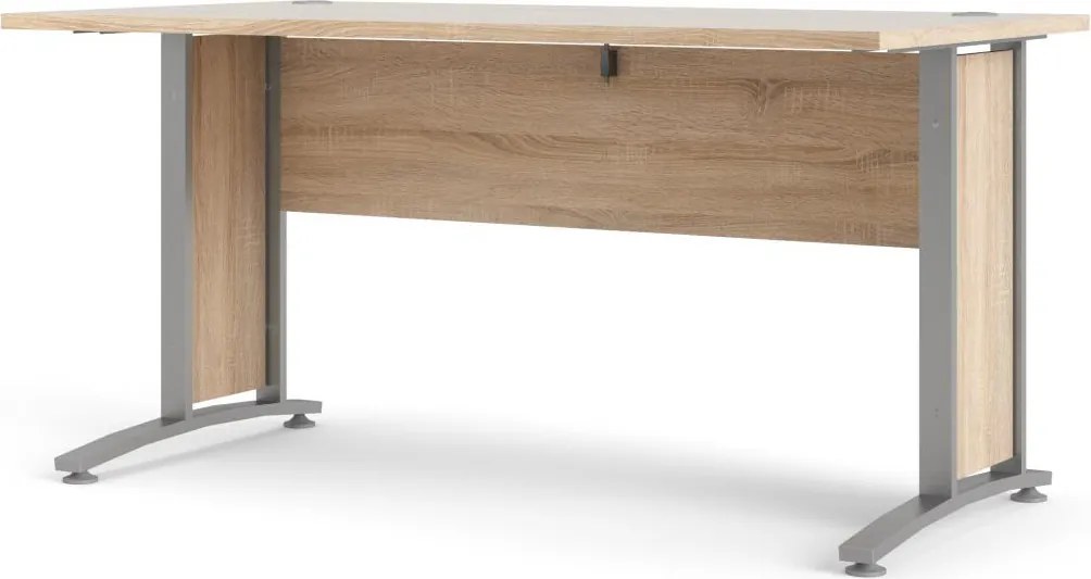 FALCO Psací stůl Office 80400/71 dub sonoma/silver grey