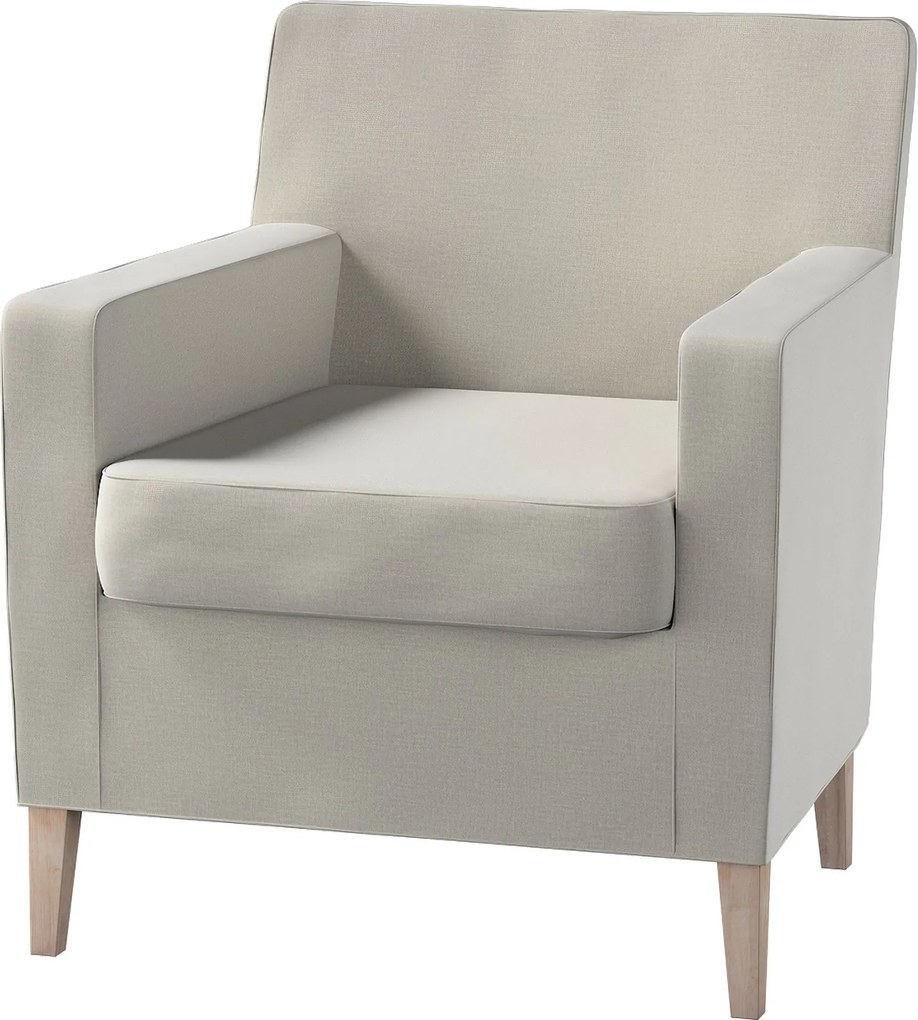 Potah na křeslo IKEA Karlstad barva šedá látka sametová
