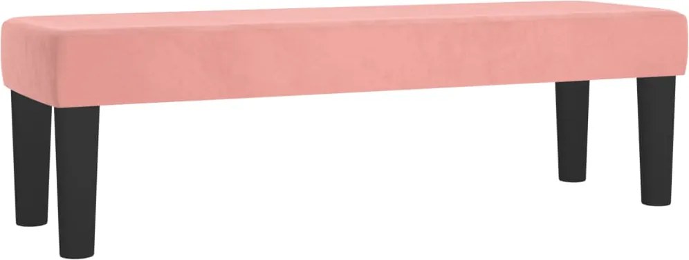 Box spring postel s matrací růžová 160x200 cm samet 3137916