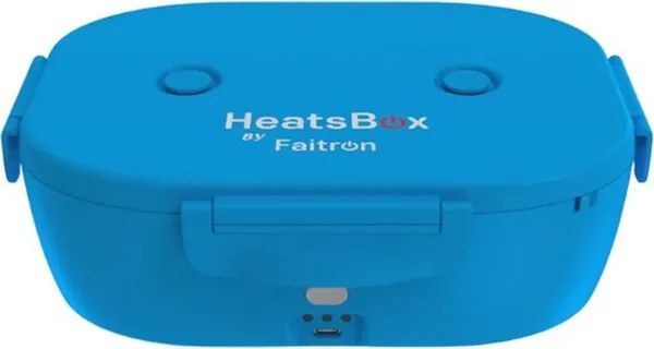 Faitron HeatsBox GO Light chytrý ohřívací obědový box na baterii pro děti modrý HB-06-102B_BL Modrá