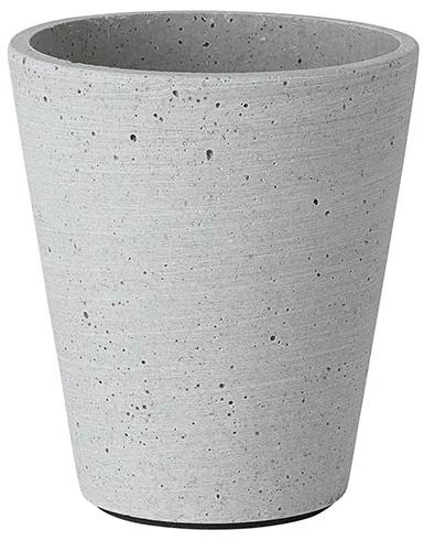 Blomus Květináč Coluna světle šedý Ø 11 cm