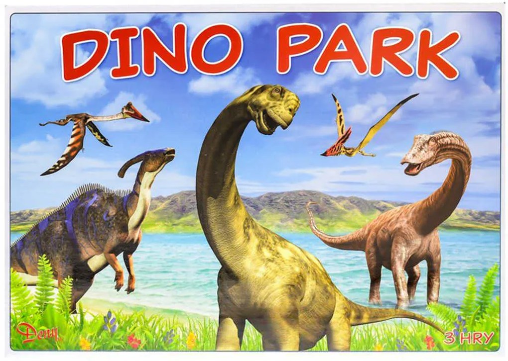 HYDRODATA Dino Park puzzle soubor her *SPOLEČENSKÉ HRY* 303016