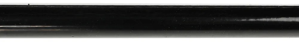 Pojízdný regál VERNON kov a plast v barvě černé
