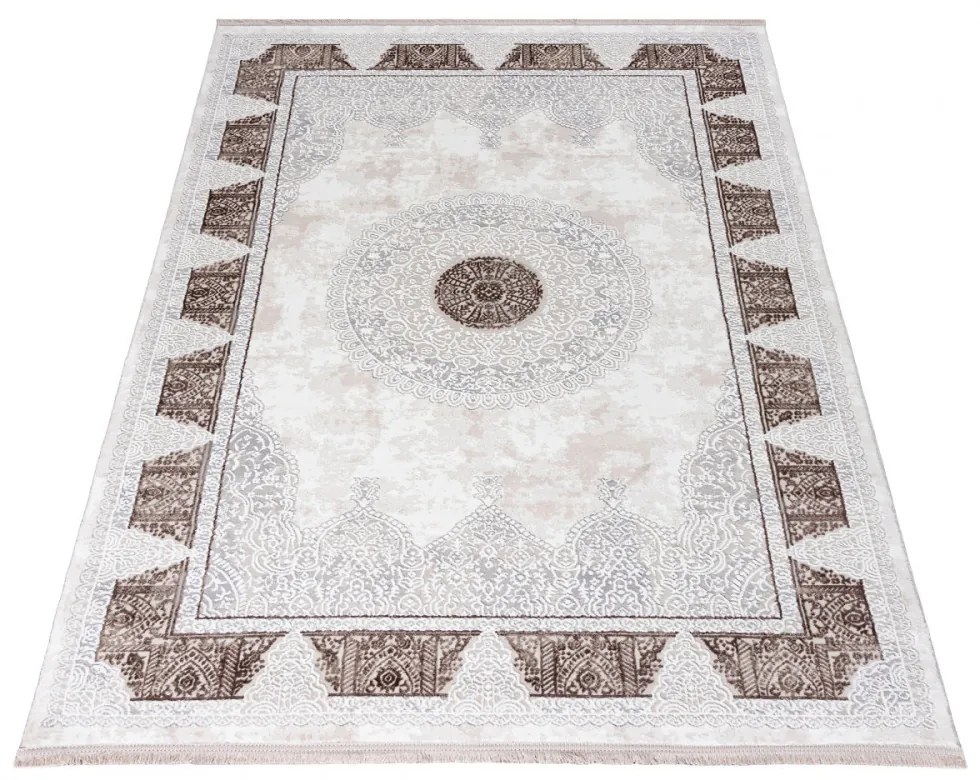 Kusový koberec Vema hnědý 300x400cm
