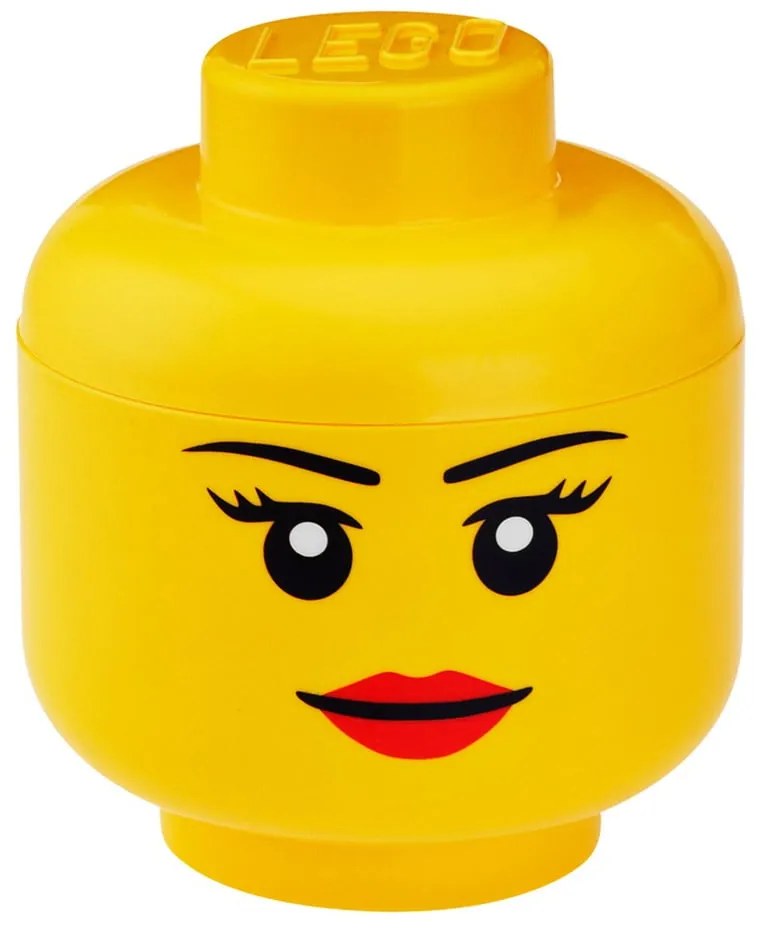 Úložný panáček LEGO® Girl, ⌀ 16,3 cm Biano.cz