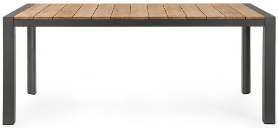 BIZZOTTO Zahradní stůl CAMERON 180x90 cm antracit