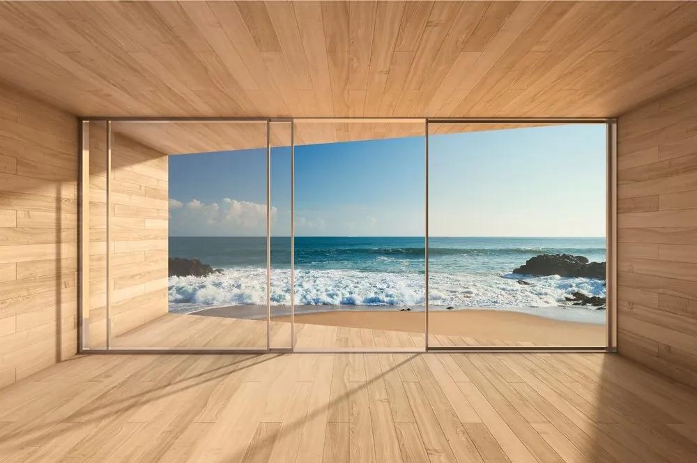 Samolepící tapeta nádherný výhled na moře - 150x100 cm