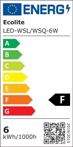 LED podhledové svítidlo Ecolite LADA LED-WSL-6W/27/CHR 6W 2700K teplá bílá