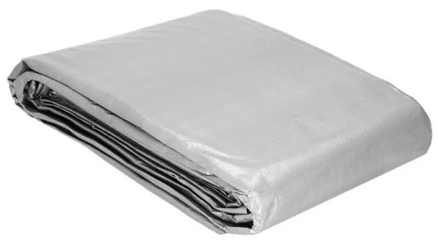 SPRINGOS Krycí plachta s oky 3x5 m, extra silná, 270g PE, šedá SPRINGOS PROTECT GA2158-XG