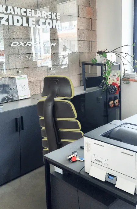 MERCURY Ergonomická kancelářská židle WORKEASE - zelená látka