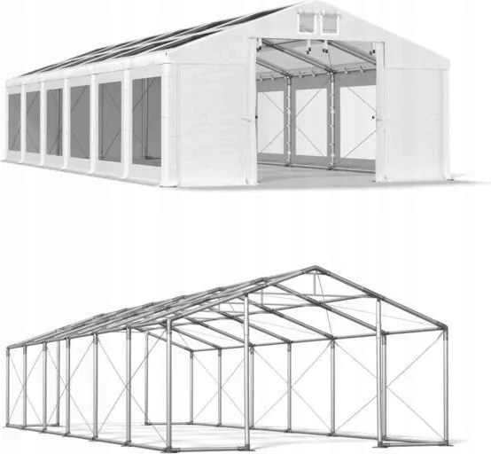 Obchodní stany 6x12 m Párty Das 580 Wp