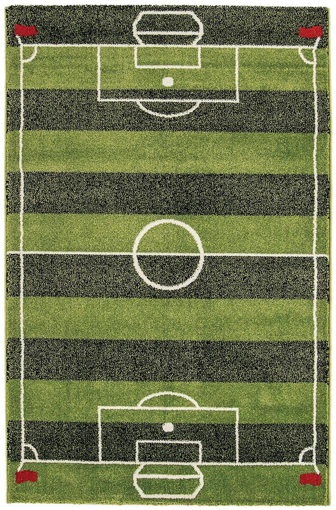 Bighome - Koberec PLAY 100 x150cm Football Pitch