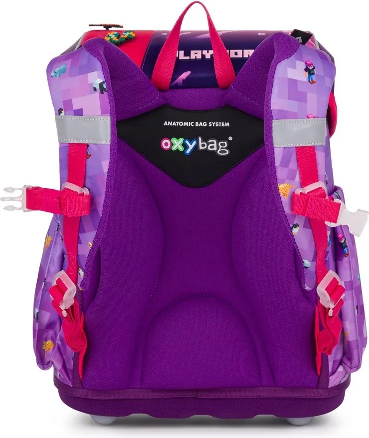 Oxybag Školní batoh PREMIUM - Playworld Girl