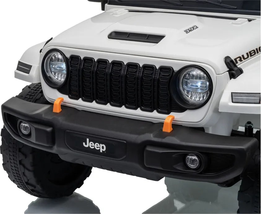 LEAN CARS Akumulátorové vozidlo Jeep Rubicon DK-JWR558 24 V, bílé