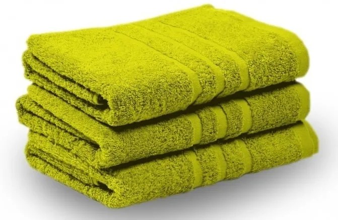 KLASIK PROUŽEK ručník a osuška zelená pistácie - Osuška 70x140cm