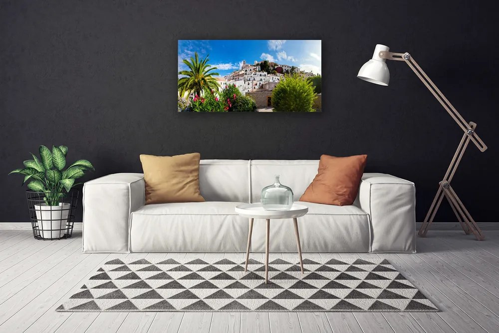 Obraz na plátně Město Palma Krajina 100x50 cm