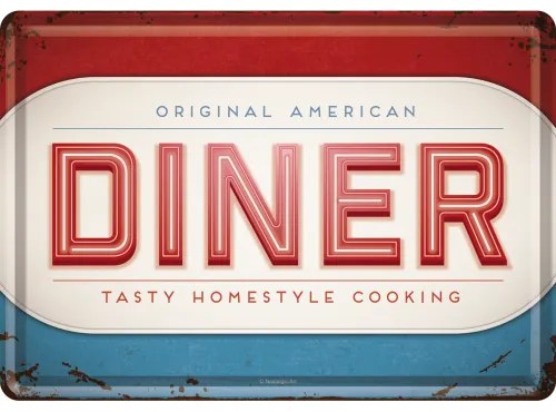 Postershop Plechová pohlednice - Original American Diner