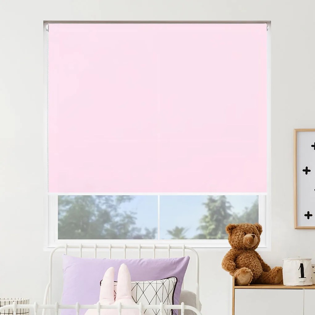FOA Látková roleta, STANDARD, Světle růžová, LM 062 , 44 x 150 cm