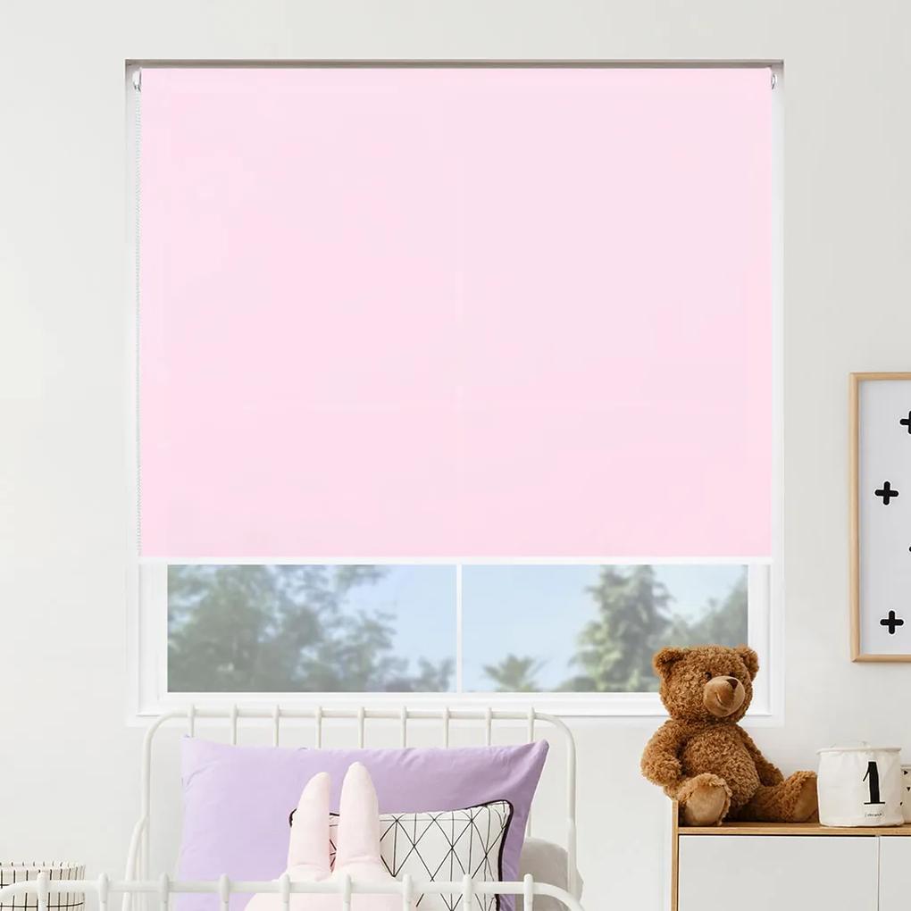 FOA Látková roleta, STANDARD, Světle růžová, LM 062 , 44 x 240 cm