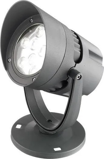 NV 742071 Venkovní reflektor NORTH hliník tmavě šedá a sklo LED 18W 3000K 100-240V 48st. IP65 - NOVA LUCE
