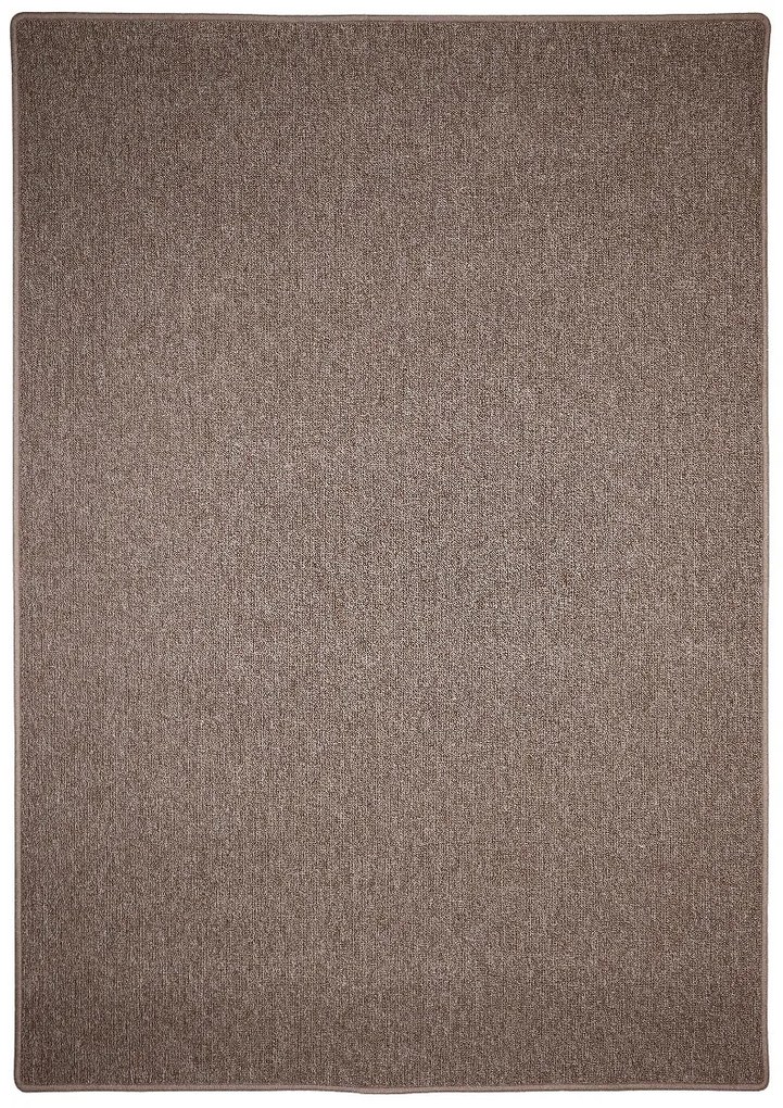 Vopi koberce Kusový koberec Astra hnědá - 60x110 cm