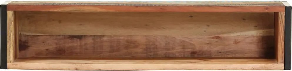 Truhlík 90 x 20 x 68 cm masivní recyklované dřevo 321940