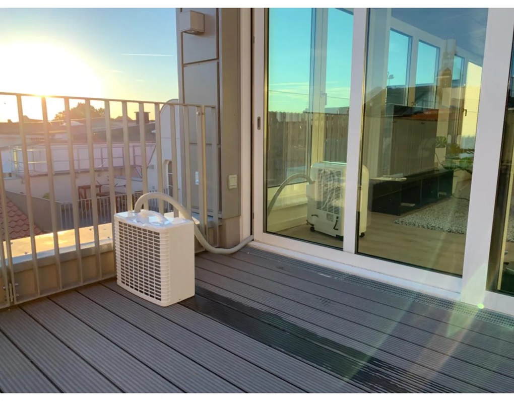 Mobilní klimatizace Remko RKL 495 DC S-Line (stříbrná)