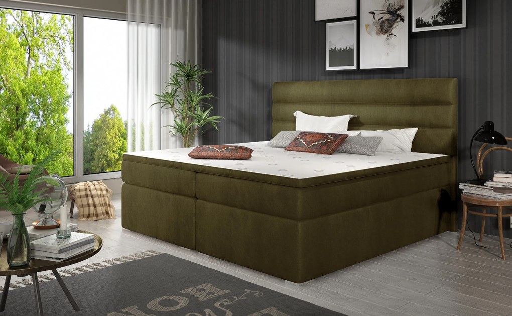 Softy boxspring postel 160X200 Materiál / Dekor: Malmo 63