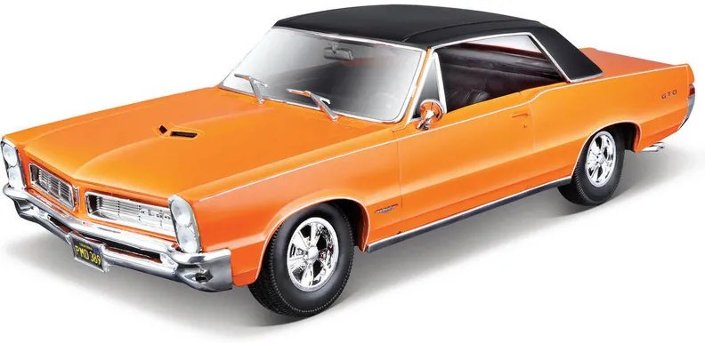 Maisto pontiac gto 1965 1:18 oranžová
