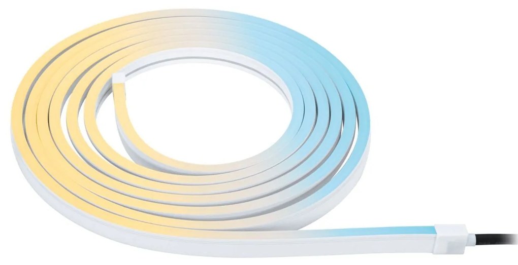 P 94561 Plug & Shine LED pásek Smart Home Zigbee Smooth IP67 RGBW 22W bílá - PAULMANN
