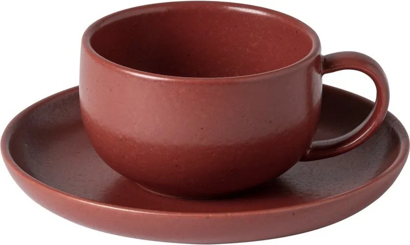 Červený kameninový šálek 210 ml Pacifica – Casafina