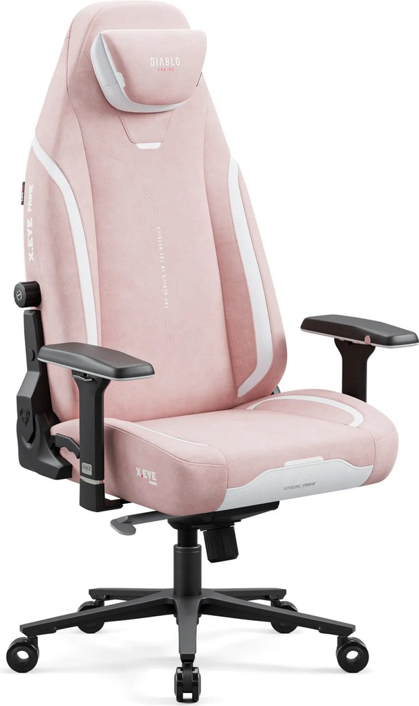Herní křeslo růžové Diablo X-Eye Prime Akira Pink