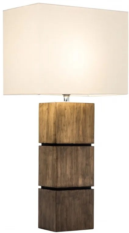 Deflee Stolní lampa PUR NATURE TRIA SL38974masivní borovicové dřevo, tkanina  30 cm x 60 cm x 18 cm 261220182