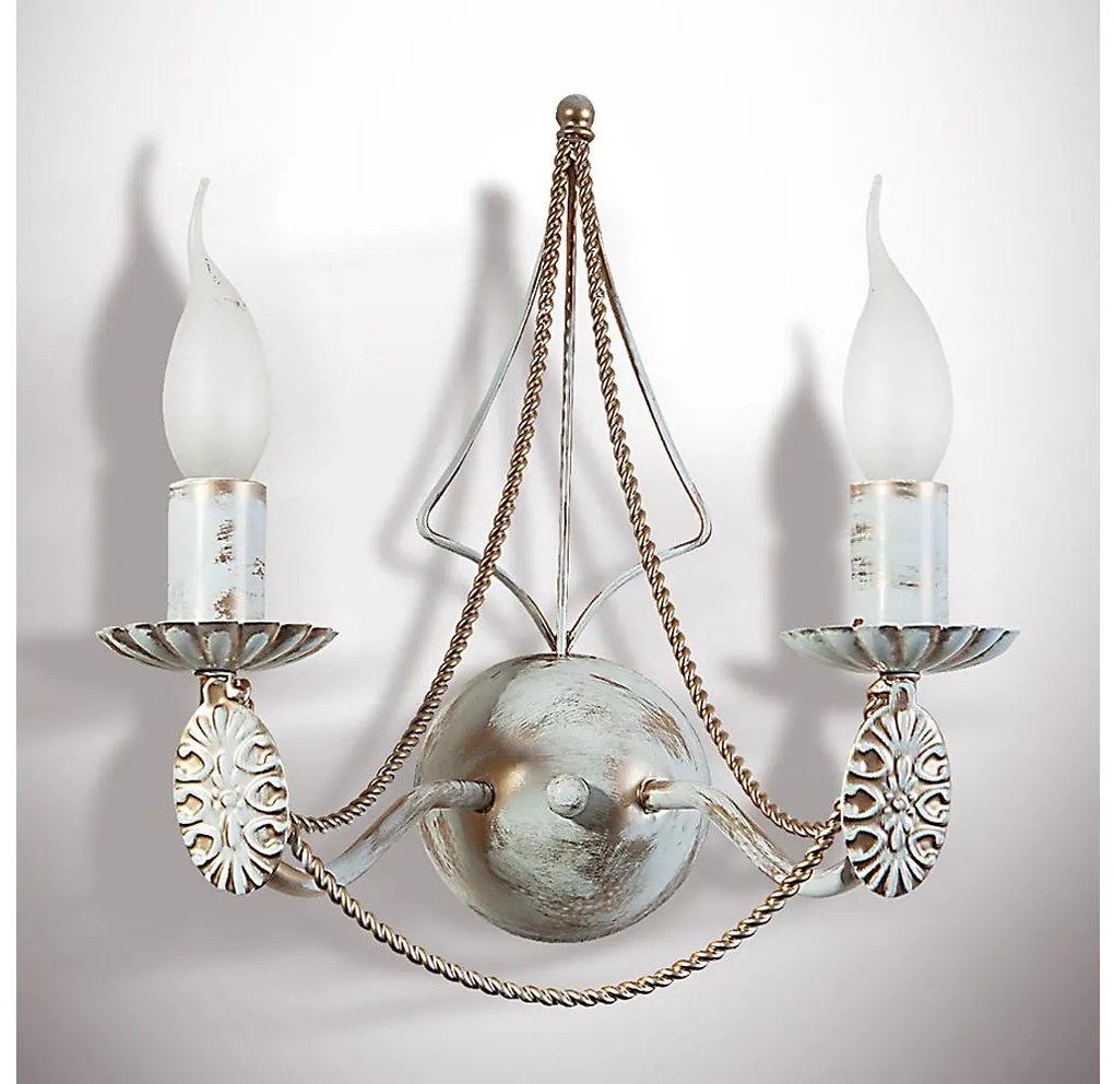 Nástěnné svítidlo VANESSA 2xE14/40W/230V světlé