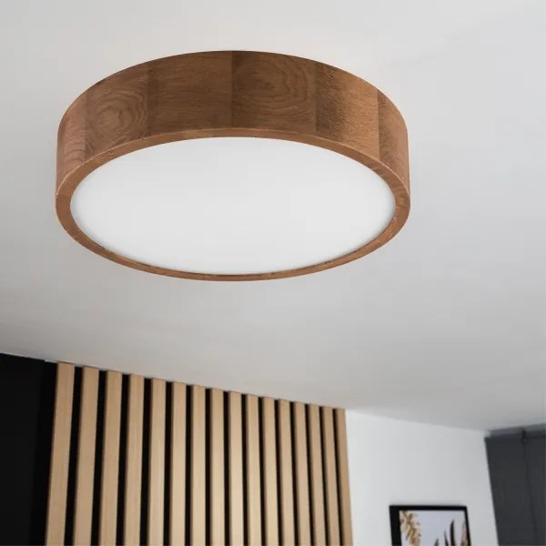 BRILAGI - LED Stropní svítidlo CARVALHO 2xE27/15W/230V dub třešeň pr. 37 cm