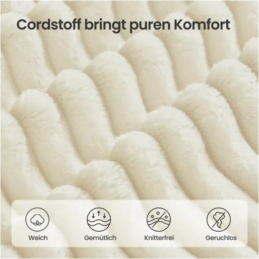 Modulární rohová sedačka LCS183WD01 krémová