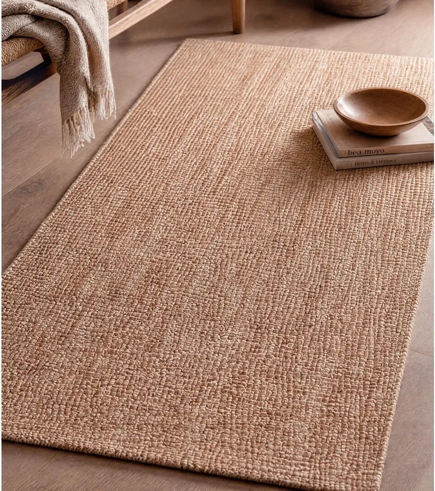 Jutový běhoun v přírodní barvě 80x200 cm Bouclé – Hanse Home