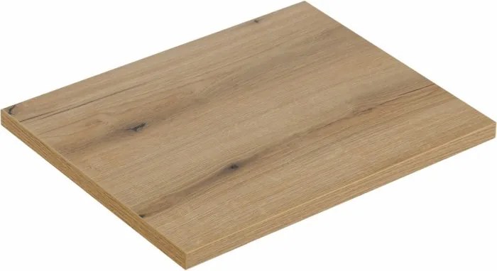 Koupelnová sestava Nova Cashmere II s deskou, regálem a skříňkami 50 cm kašmírová/dub coast evoke