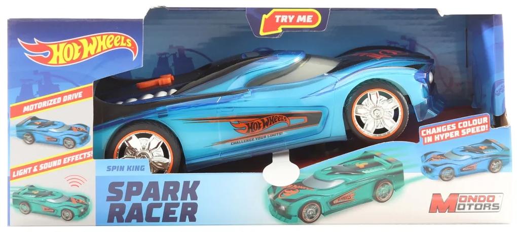 Hot Wheels Spark Racers Spin King auto na baterie