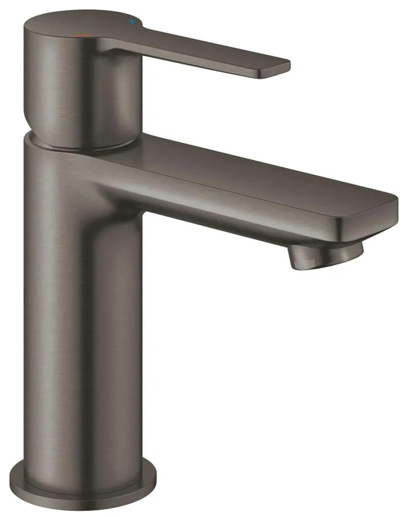 Grohe Lineare - Umyvadlová baterie s výpustí Push-Open, kartáčovaný Hard Graphite 23791AL1