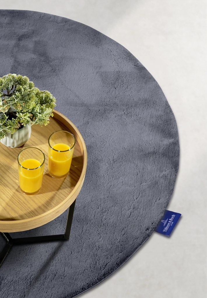 Villeroy & Boch Kusový koberec 106162 Grey kruh, 200x200 (průměr) kruh, šedá, ložnice