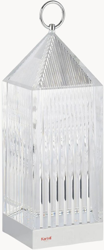 Přenosná interiérová/exteriérová stolní LED lampa's regulací jasu Lantern