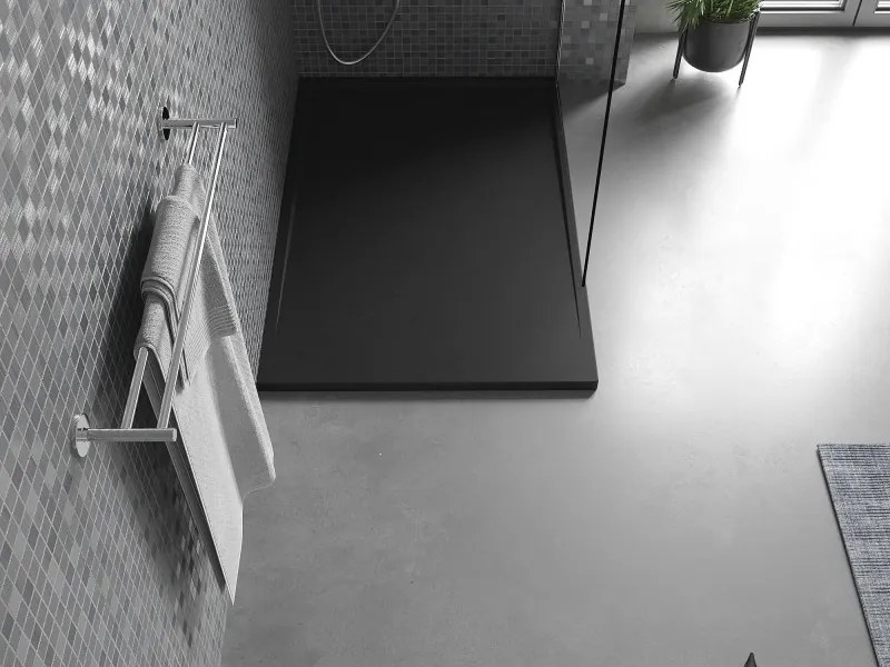 Mexen Amon obdélníkový sprchový kout SMC 90 x 80 cm, černý - 4F708090