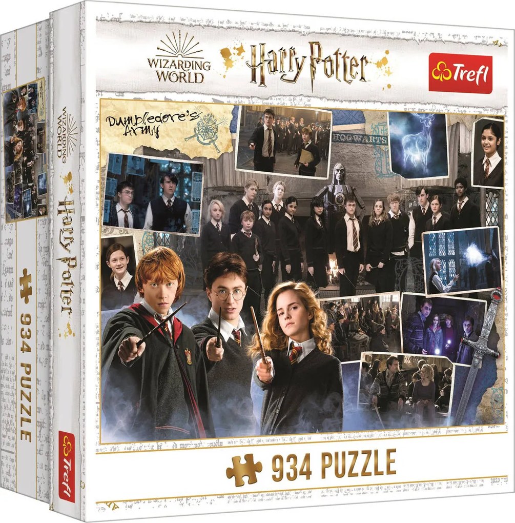 TREFL PUZZLE Harry Potter Brumbálova armáda 68x48cm skládačka 934 dílků tr93103