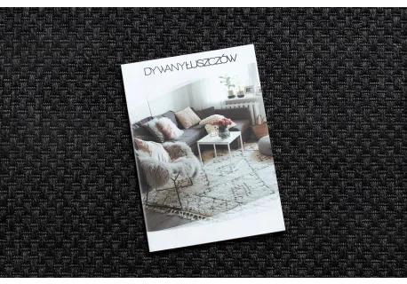 Dywany Luszczow Kusový koberec TIMO 6272 SISAL venkovní černý Rozměr koberce: 140 x 190 cm