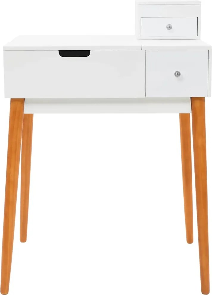 Toaletní stolek se zrcadlem MDF 60 x 50 x 86 cm 245752