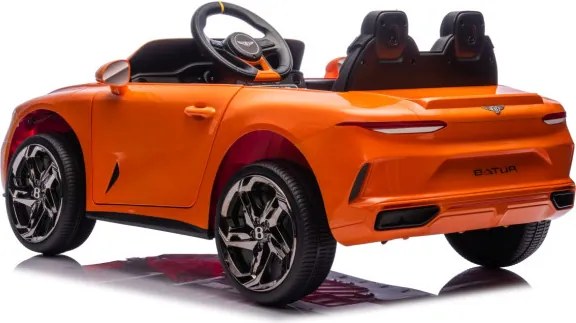 Dětské elektrické autíčko Bentley Batur kabriolet oranžové
