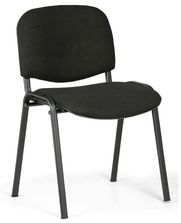 Konferenční židle VIVA 3+1 ZDARMA, černá