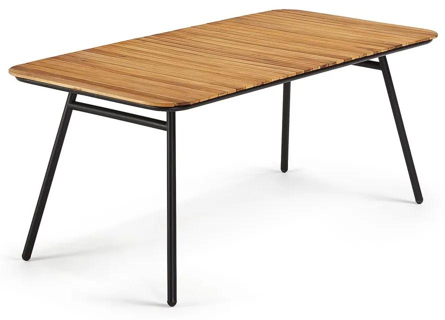 Stůl z akáciového dřeva Kave Home Skod, 180 x 90 cm