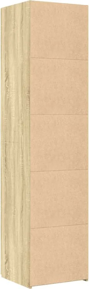 Skříň highboard dub sonoma 45 x 42,5 x 185 cm kompozitní dřevo 3281408